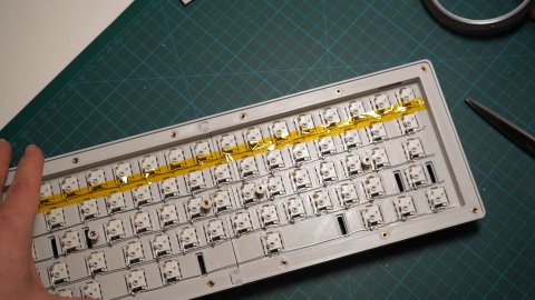 Hand-wiring a custom keyboard